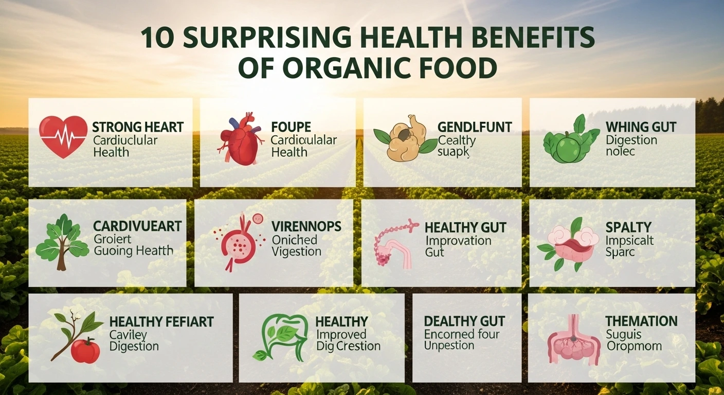 10 Surprising Health Benefits of Organic Food | Pure and Sure Organic Agro